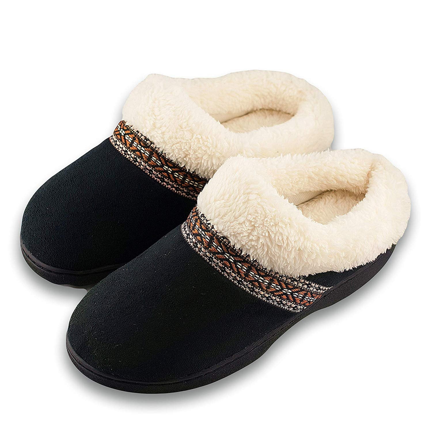 Roxoni women's Fleece Lined Winter Slippers -sizes 6 to 11 -style #2171 ...
