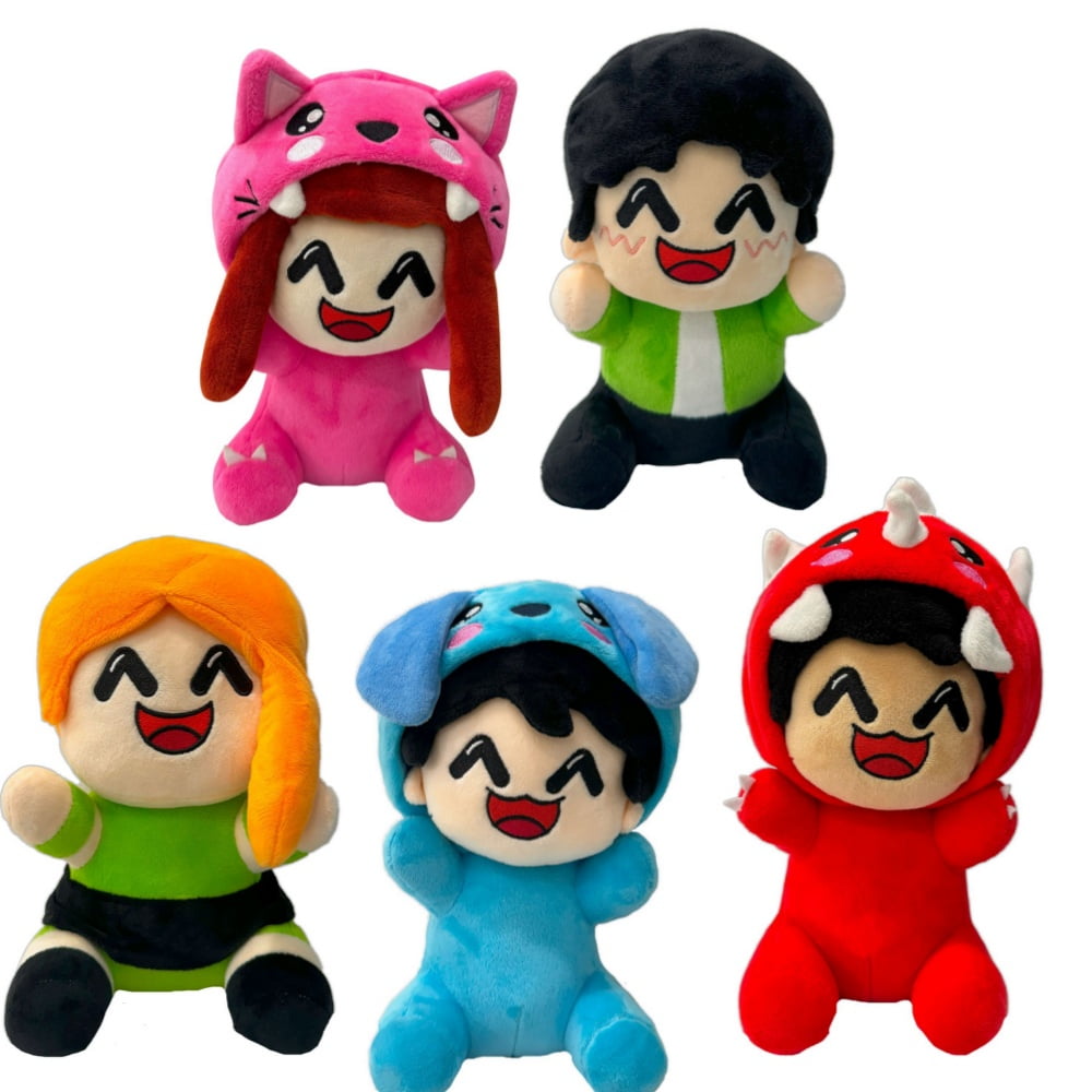 Roxy+Lily+Omz+Luke+Alexa Plush, Omz Crew Plushies, Exquisite Plush Toy Gift, Plush Game Player ...