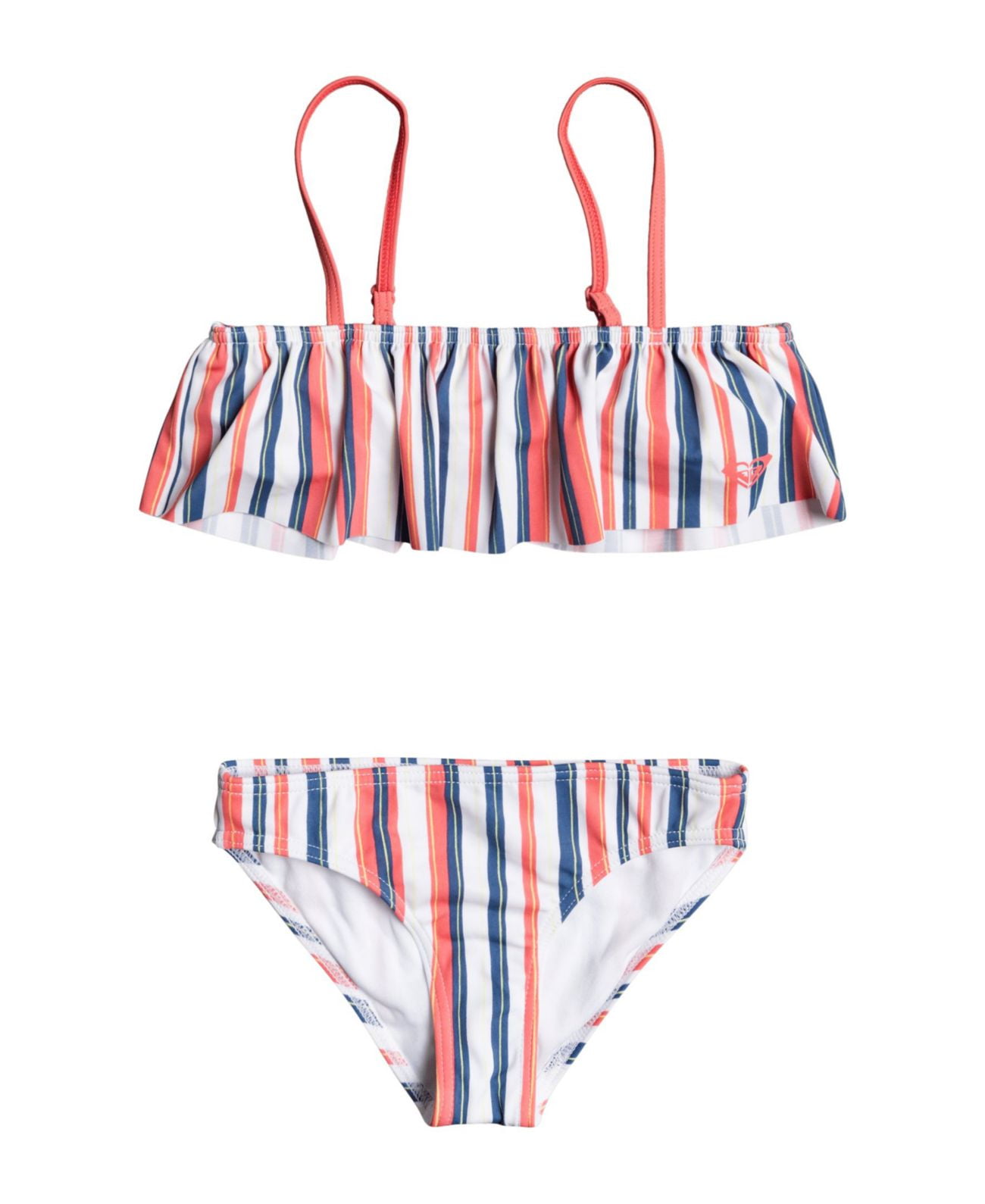 Roxy Little & Big Kid Girls Surf Feeling Flutter Swimsuit;3T - Walmart.com