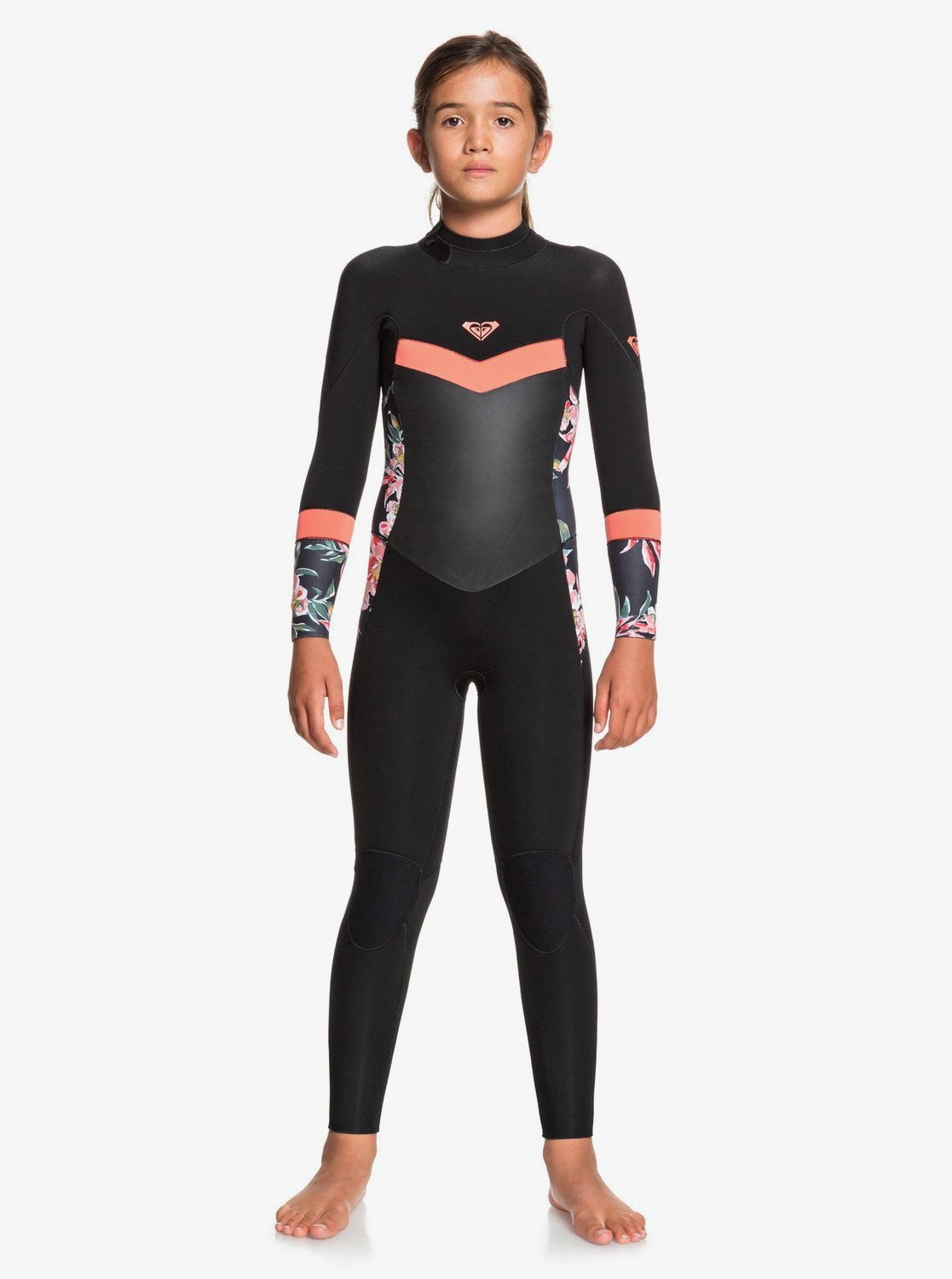 Roxy Syncro 4/3mm GBS Back Zip Wetsuit - Girls - Walmart.com