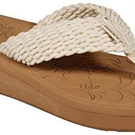 Roxy Women's Caillay Comfort Wedge Sandal CREAM - Walmart.com