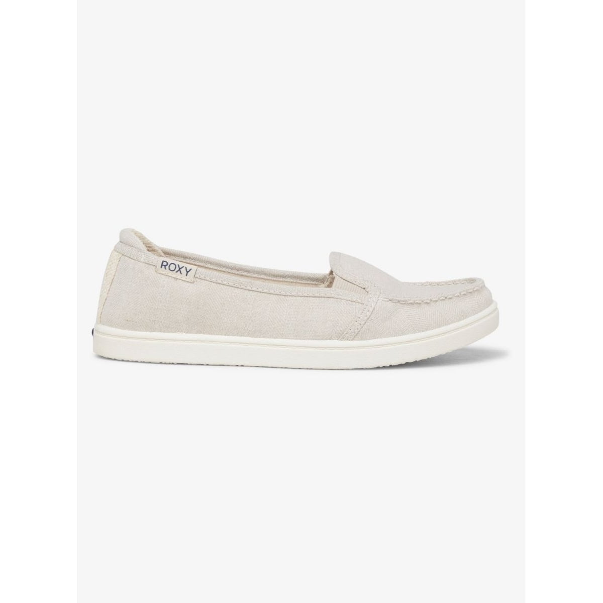 Roxy Women's Minnow Slip on Sneaker Shoe Oatmeal - Walmart.com