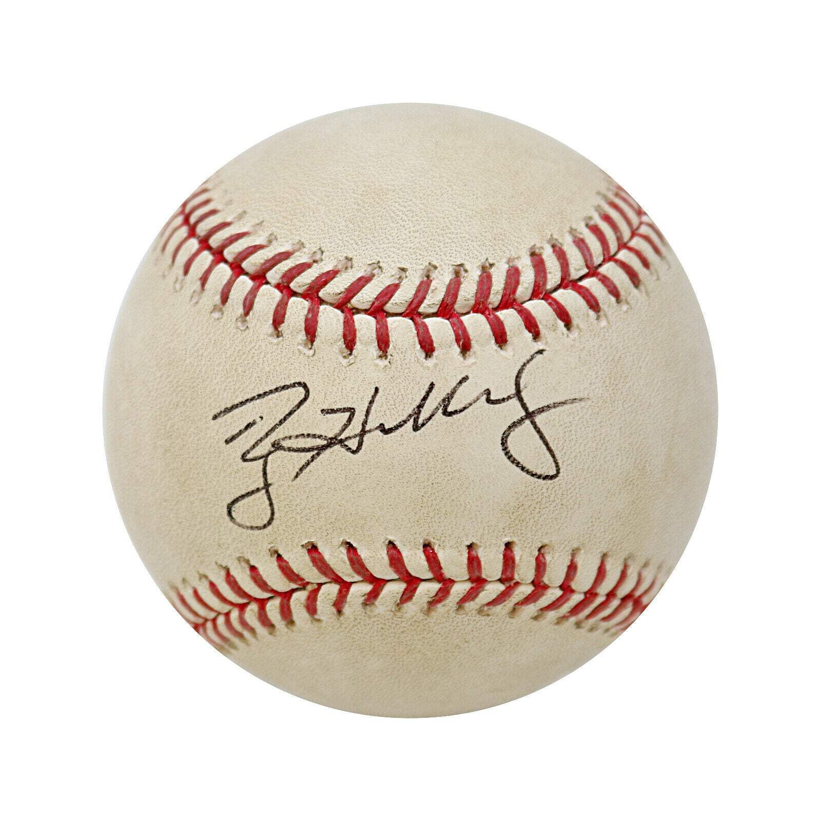 Roy Halladay Signed Playoff No Hitter Game Ready Baseball MLB Authentic ...