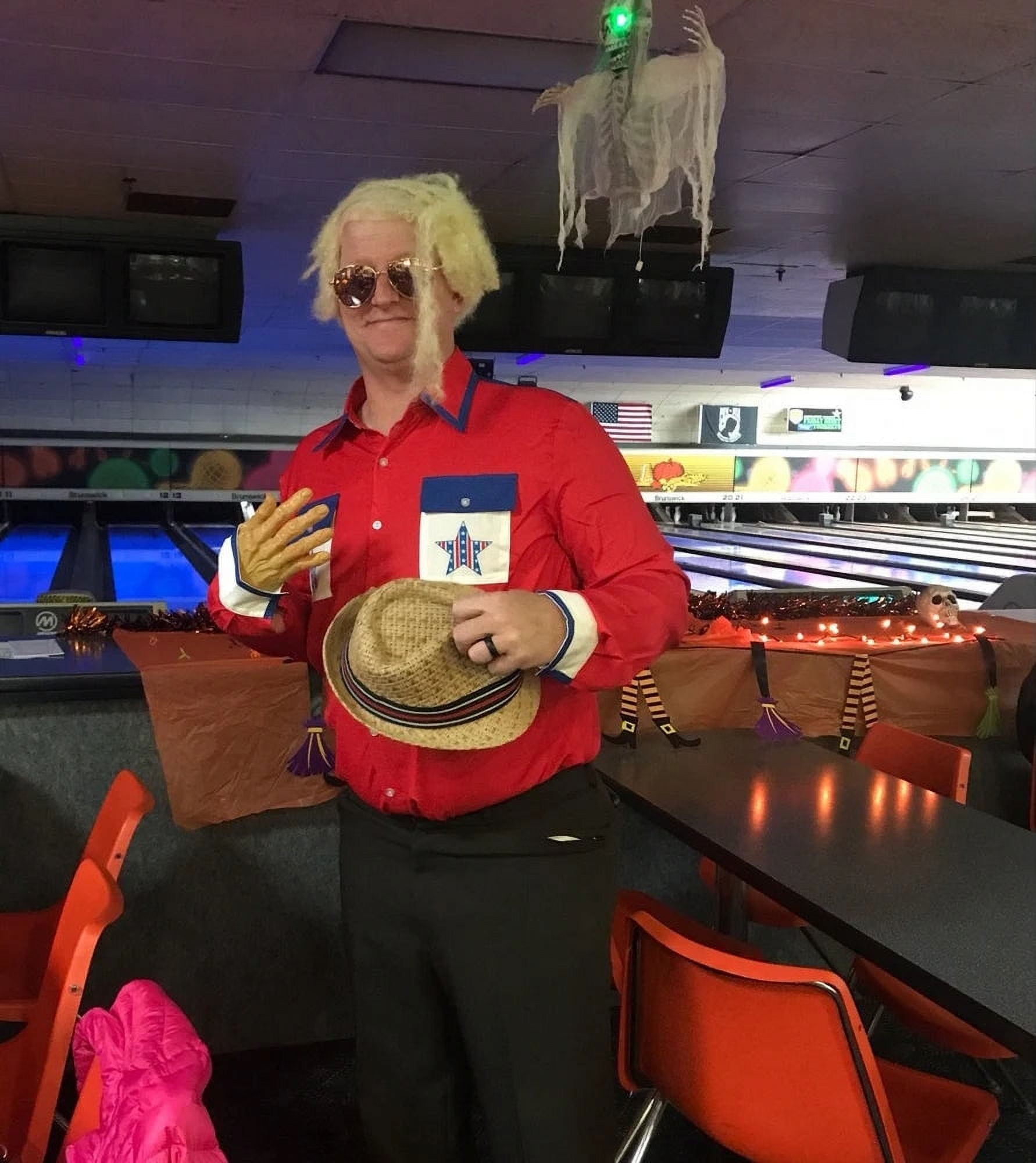 Roy Munson Bowling Shirt Kingpin Movie King Pin Costume Woody Harrelson ...