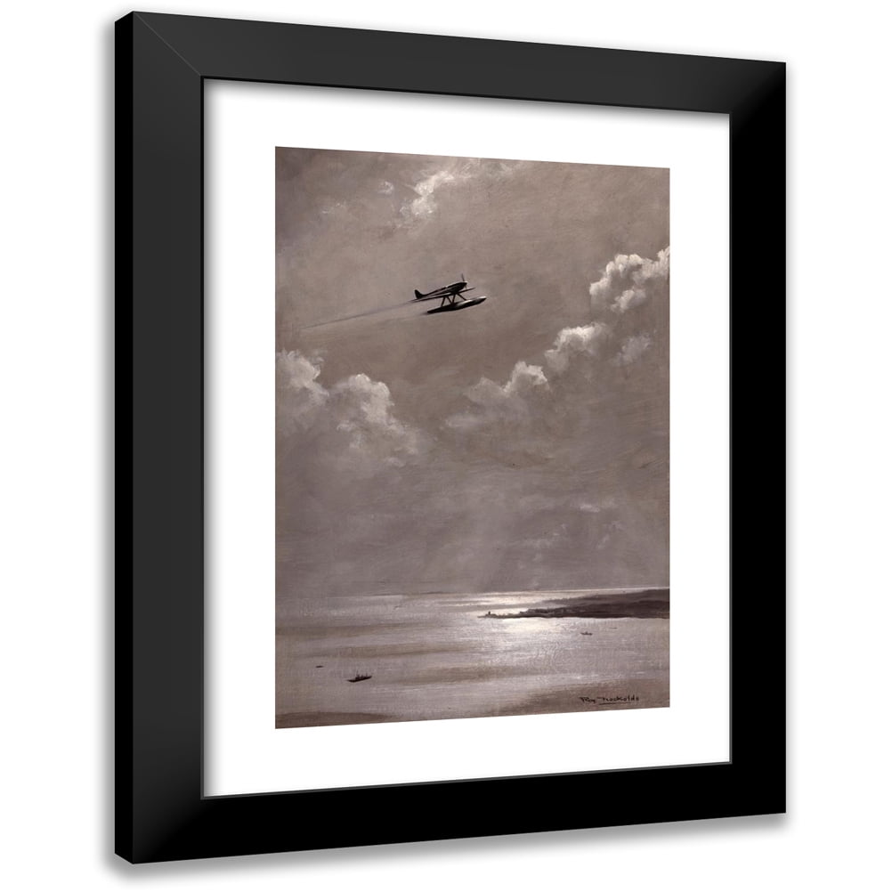 Roy Nockolds 17x24 Black Modern Framed Museum Art Print Titled ...