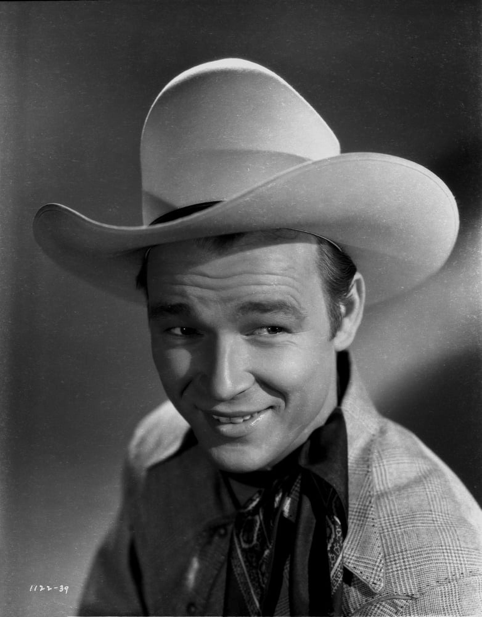 Roy Rogers Posed in Portrait with Cowboy Outfit Photo Print (24 x 30 ...