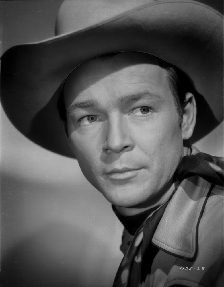 Roy Rogers in Cowboy Hat Headshot Portrait Photo Print (24 x 30 ...