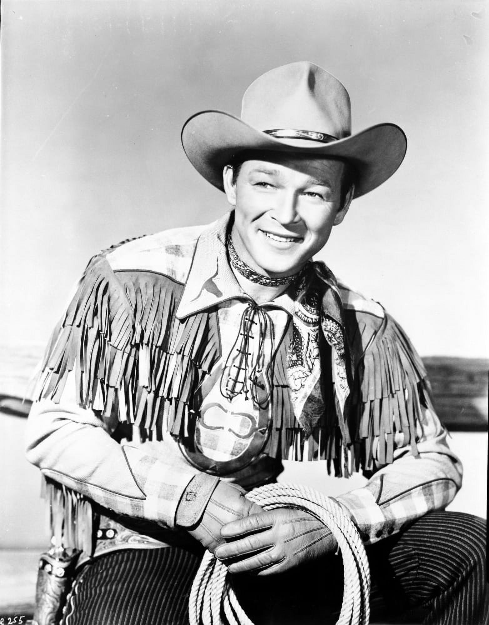 Roy Rogers in a cowboy hat Photo Print (24 x 30) - Walmart.com