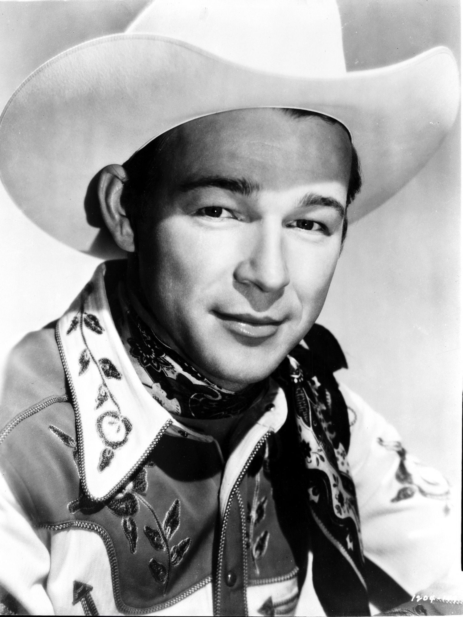 Roy Rogers in a cowboy hat Photo Print (8 x 10) - Walmart.com
