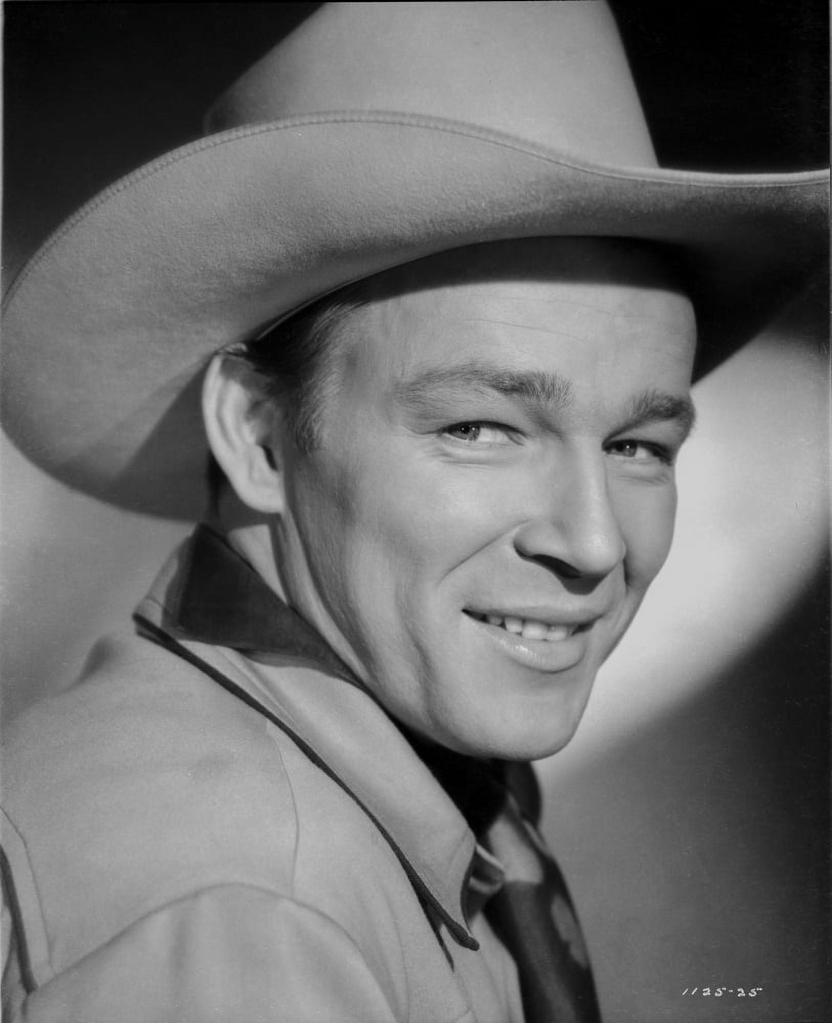 Roy Rogers smiling with Cowboy Hat Photo Print (24 x 30) - Walmart.com