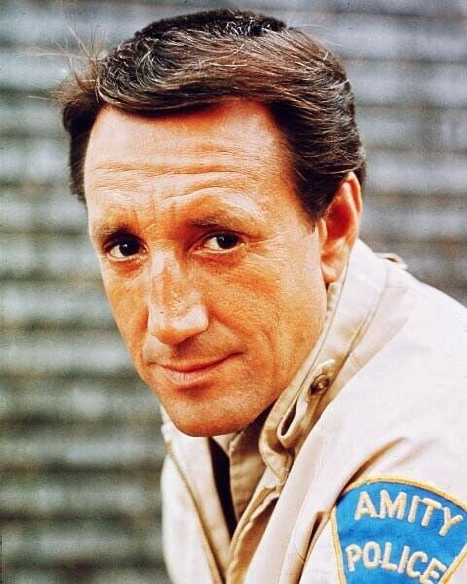 Roy Scheider as Chief Martin Brody in Amity Police uniform 8x10 inch ...