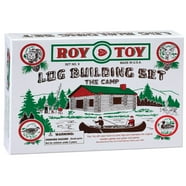 Dixon Deluxe Log Building Set - 250 Pieces - Walmart.com