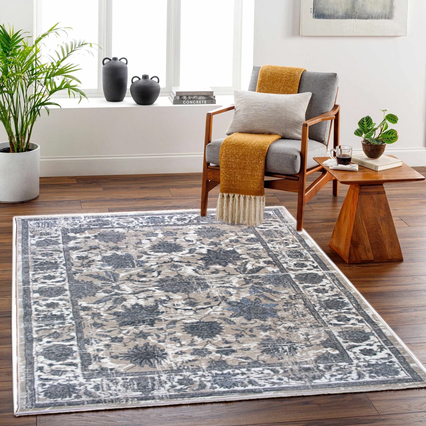Roy’s Home Area Rugs 5x8 East Design - Walmart.com