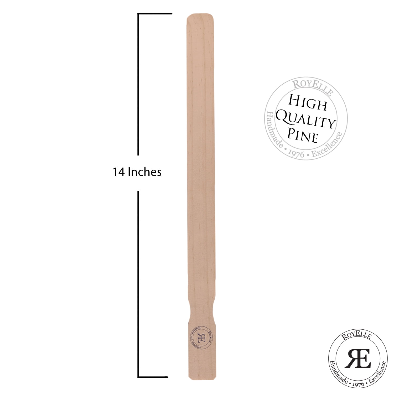 RoyElle CookWare 14 Inch Crepe Flipper/Spatula Pine Wood - Walmart.com