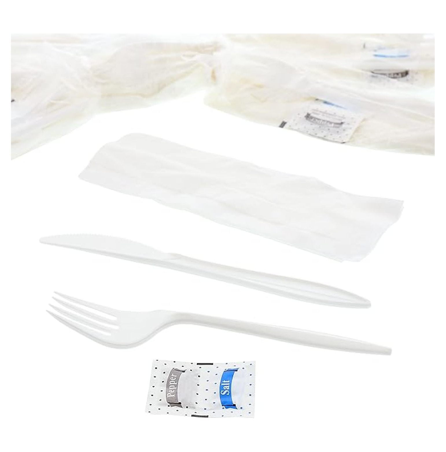 Royal 5-in-1 Disposable Silverware Medium Weight Plastic Utensil Set ...