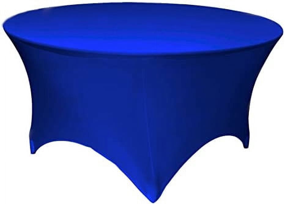 Royal 60 Round (5 Foot) Stretch Spandex Table Cover by Banquet Tables ...