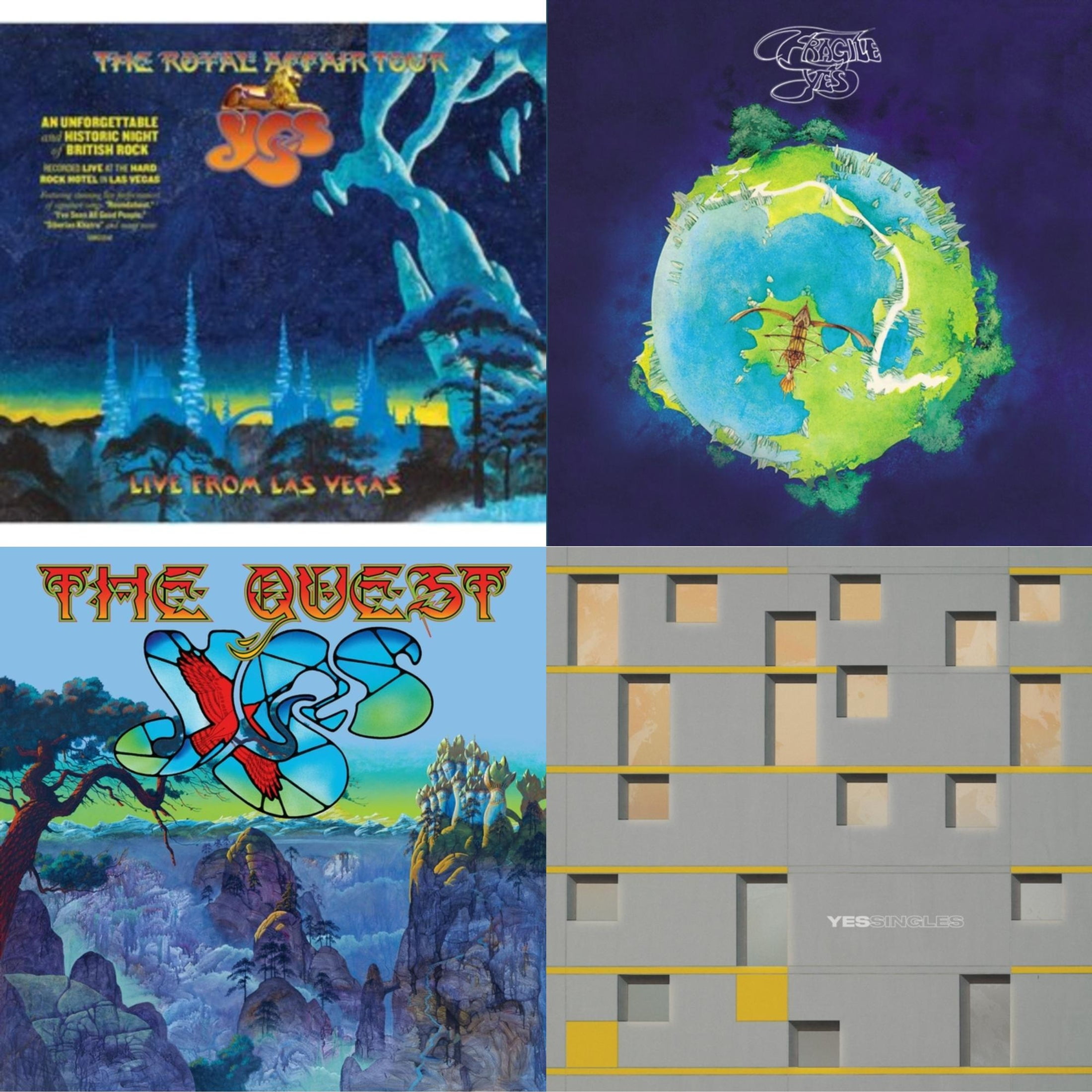 Royal Affair Tour (Live In Las Vegas) & Fragile (Super Deluxe/LP/CD/DVD ...