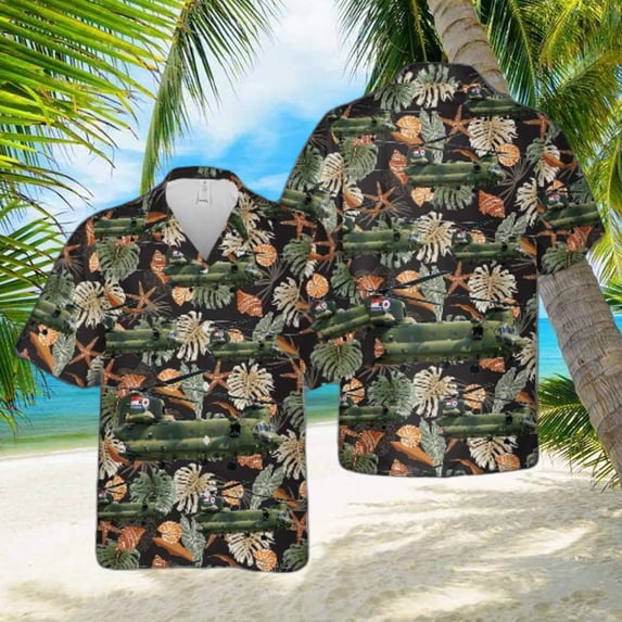 Royal Air Force Boeing Vertol Ch 47d Chinook Hc2a Zh895 Hawaiian Shirt ...