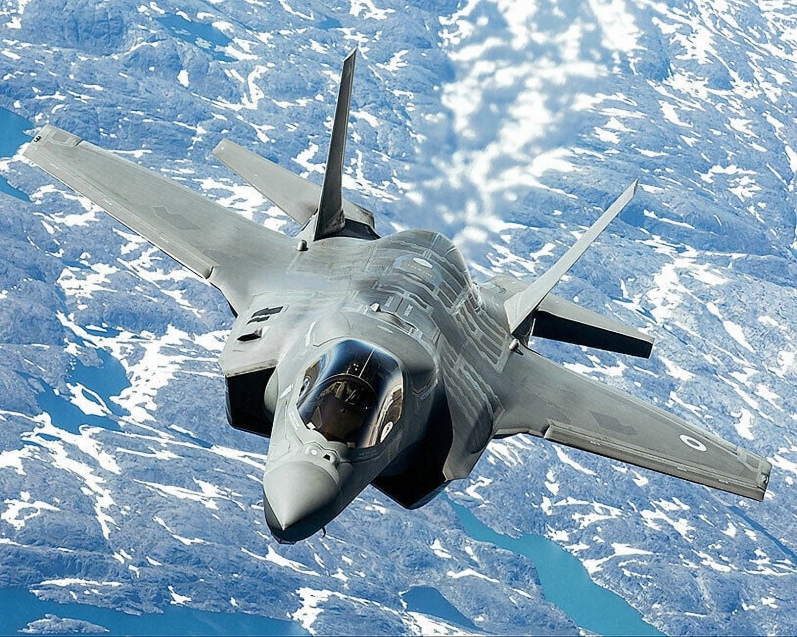 Royal Air Force F-35B Lightning II in Flight - 24x36 Inch Glossy ...