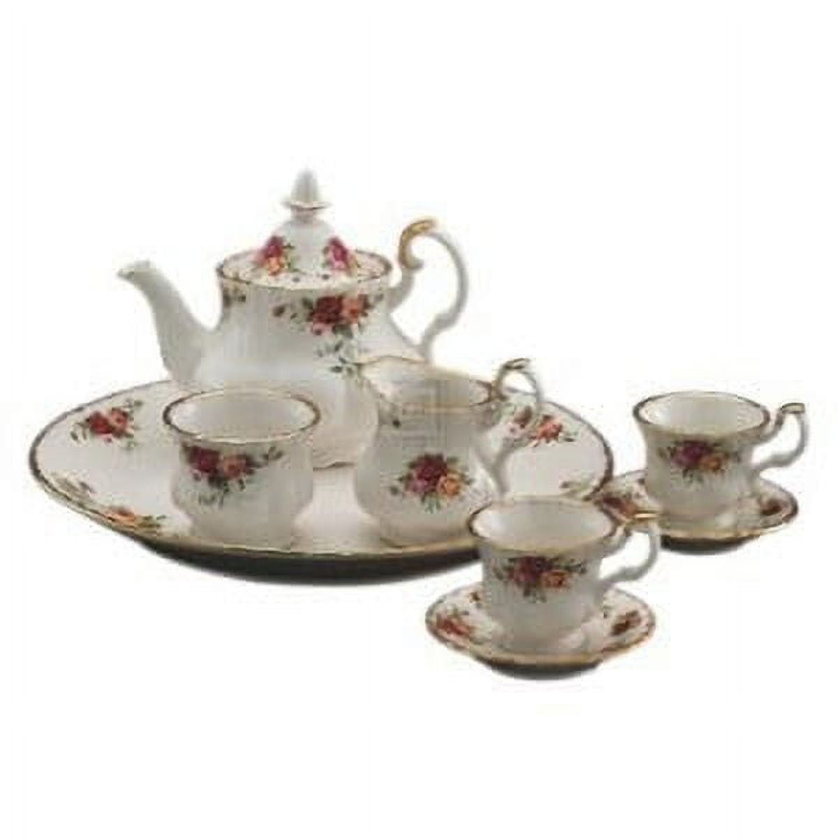 Royal Albert Old Country Roses Tea Set 9 Pieces Le Petite, Bone China ...