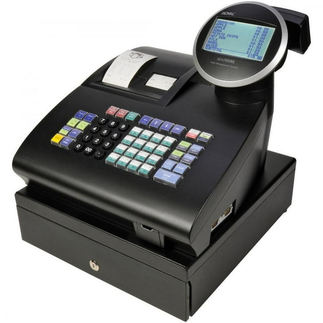 Royal Alpha 7000ML Cashier Electronic POS Machine - 10000 PLUs, 40 ...