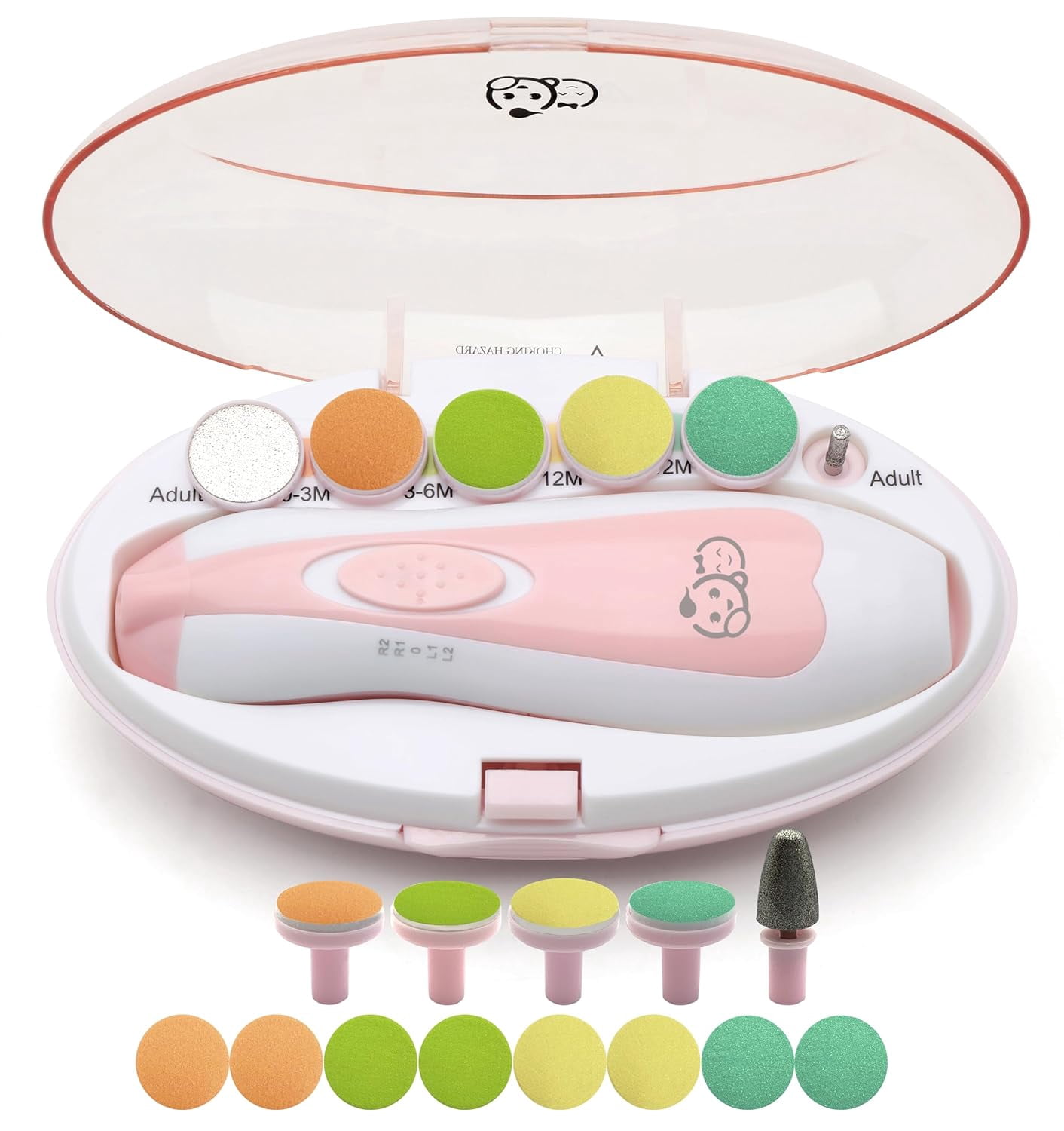 Royal Angels Baby Nail Trimmer 21 in 1 , Safe Electric Baby Nail File ...