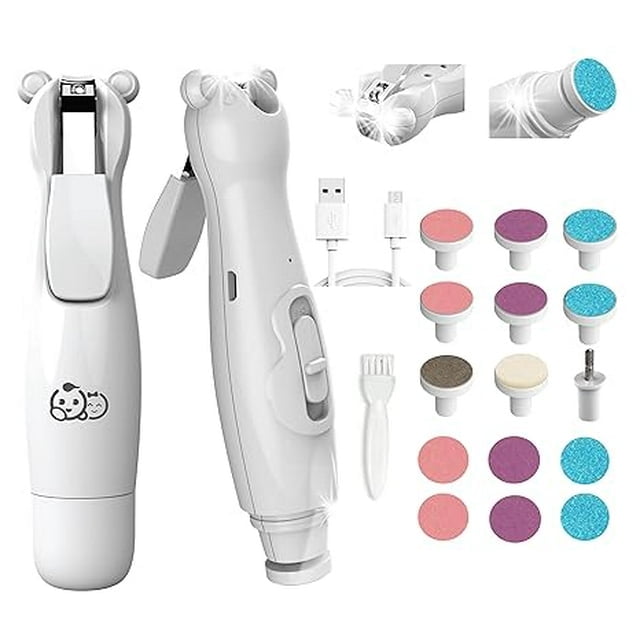 Royal Angels Rechargeable Baby Nail Clippers 20 in 1, Safe Electric ...