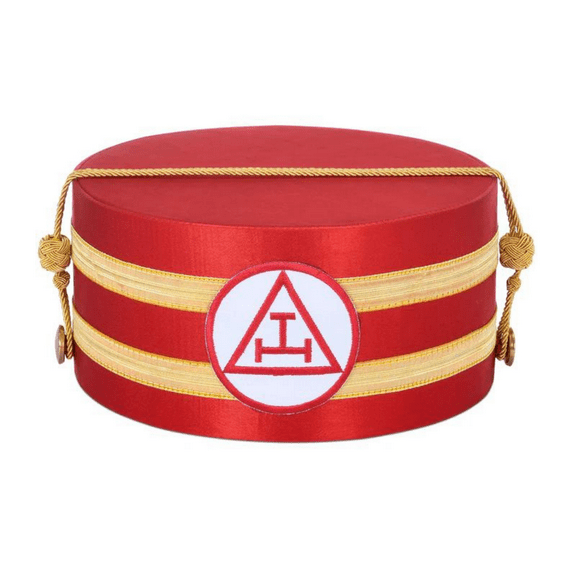 Royal Arch Masonic Chapter Crown Cap - Red & Gold - Walmart.com