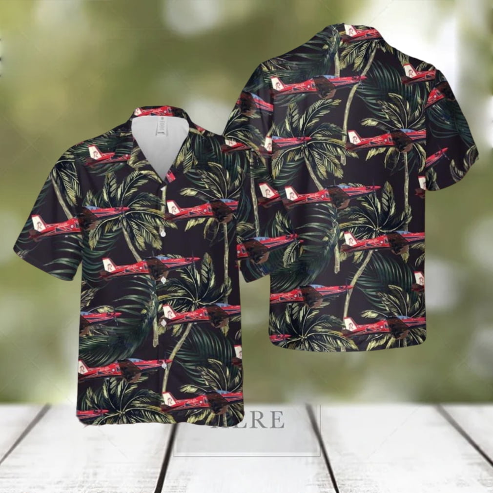 Royal Australian Air Force RAAF Pilatus PC 21 Hawaiian Shirt Summner ...