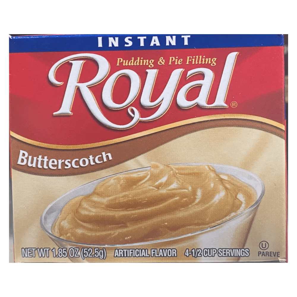 Royal BUTTERSCOTCH Instant Pudding & Pie Filling Mix Dessert 1.85 oz ...