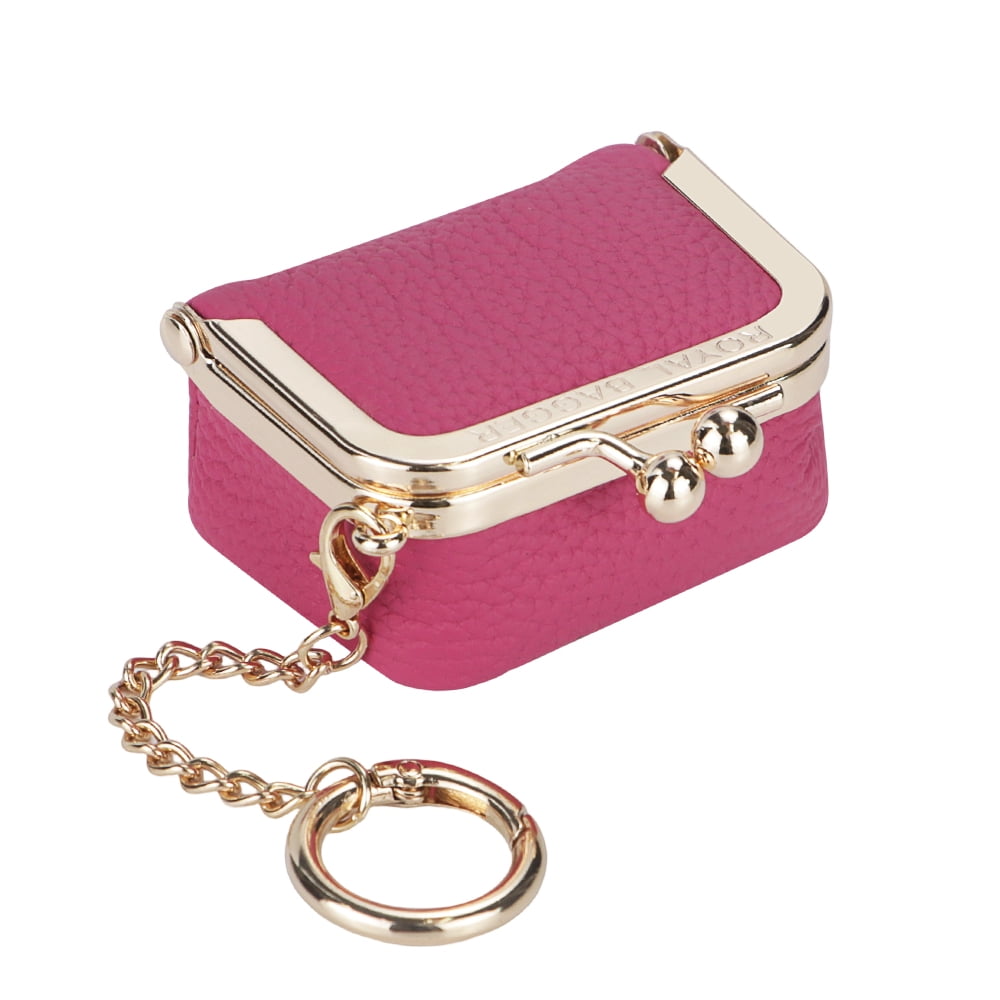 Royal Bagger Genuine Leather Mini Kiss Lock Coin & Jewelry Box ...
