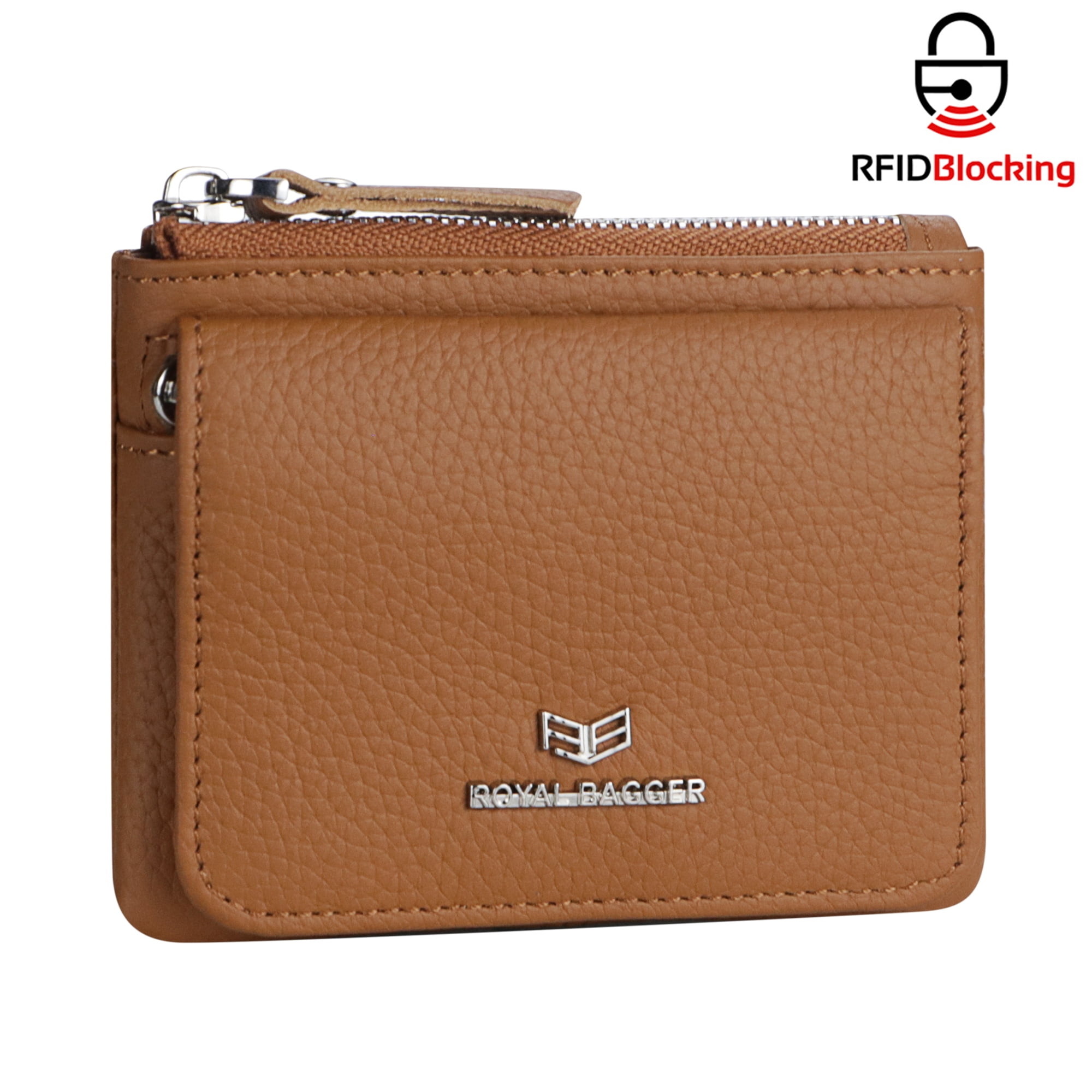 Royal Bagger Genuine Leather Women's Coin Purse - RFID Blocking Small ...