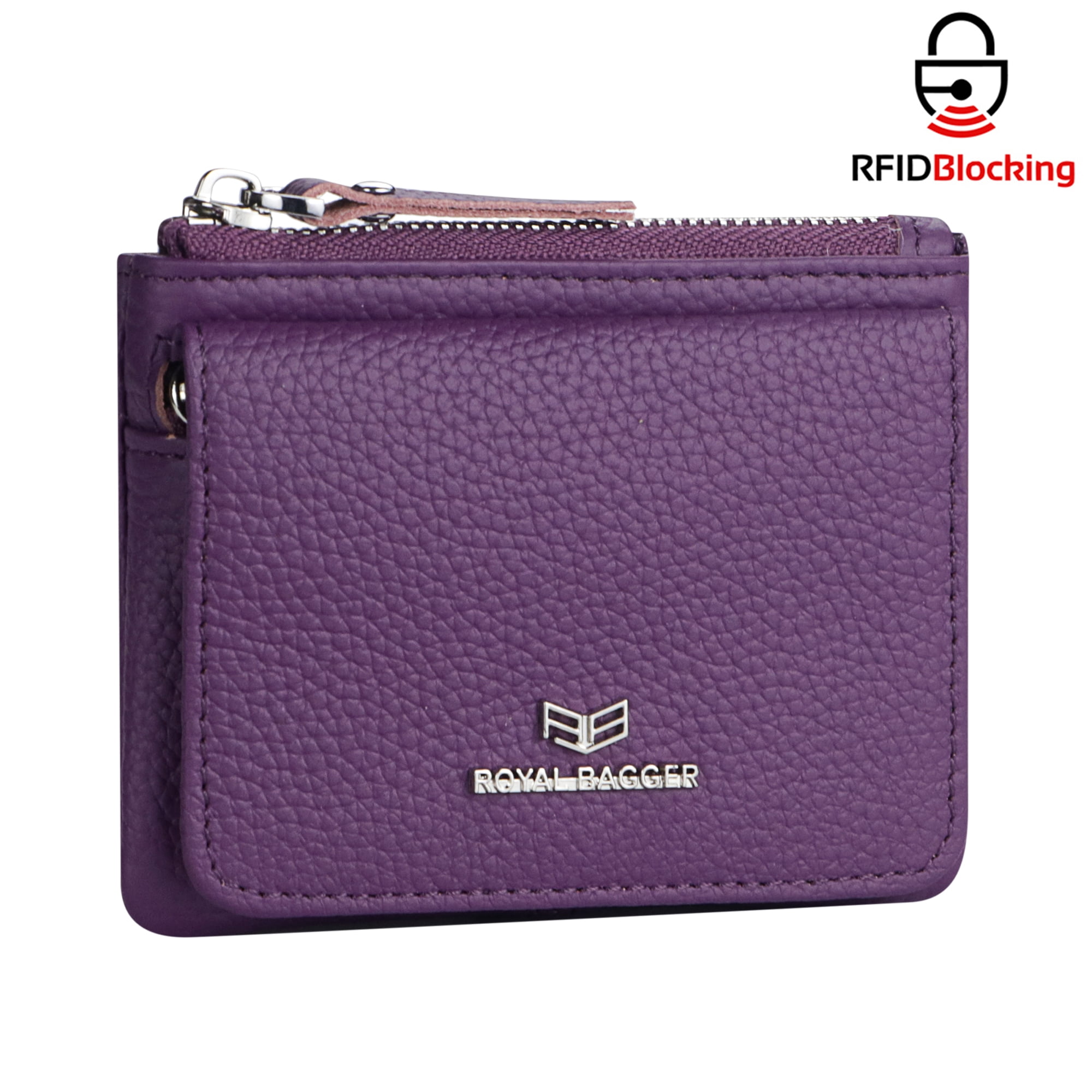 Royal Bagger Genuine Leather Women's Coin Purse - RFID Blocking Small ...