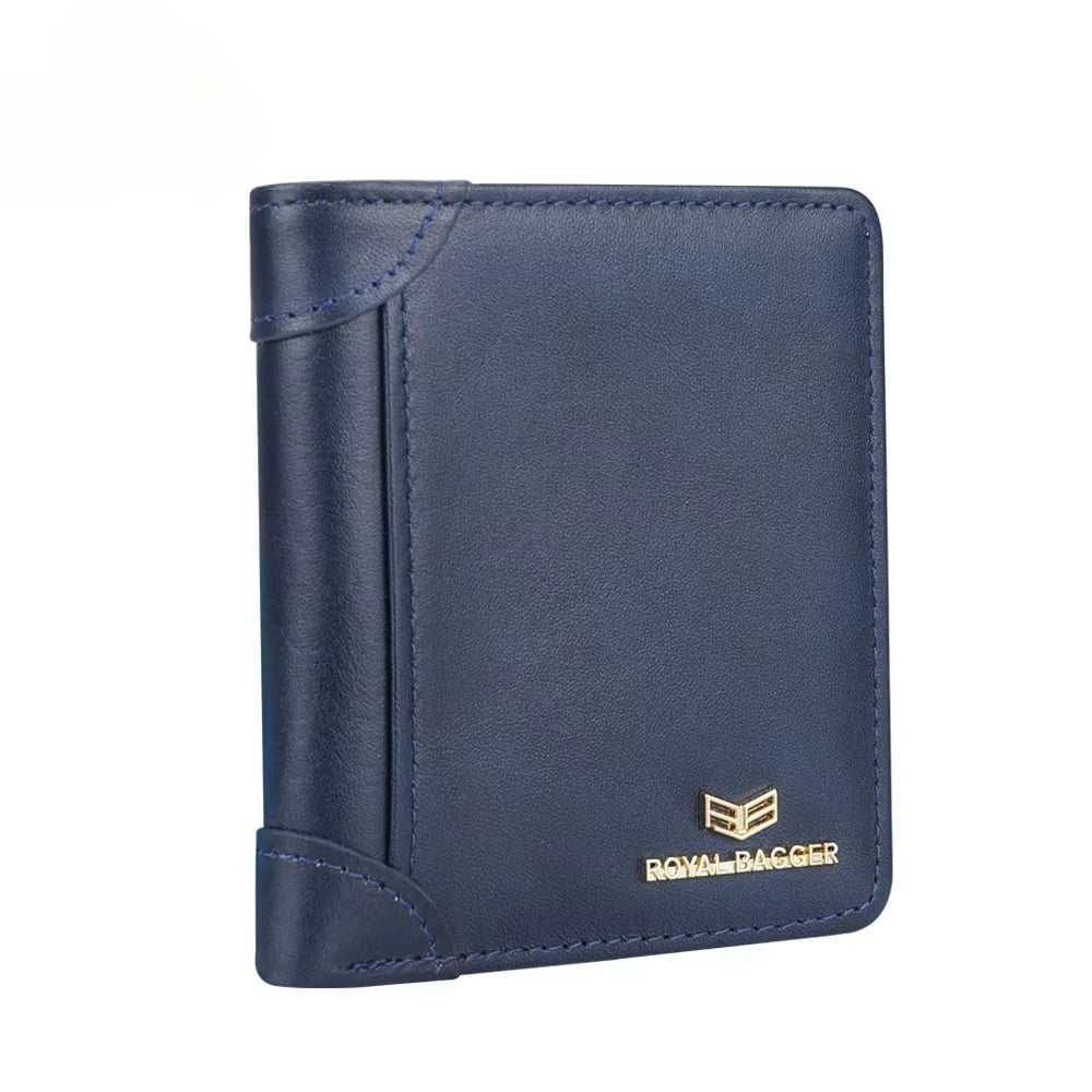 Royal Bagger RFID Blocking Vintage Short Wallets for Men Genuine ...