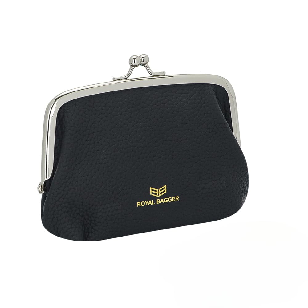 Royal Bagger RFID Coin Purses for Women, Fashion Kiss Lock Change Pouch ...
