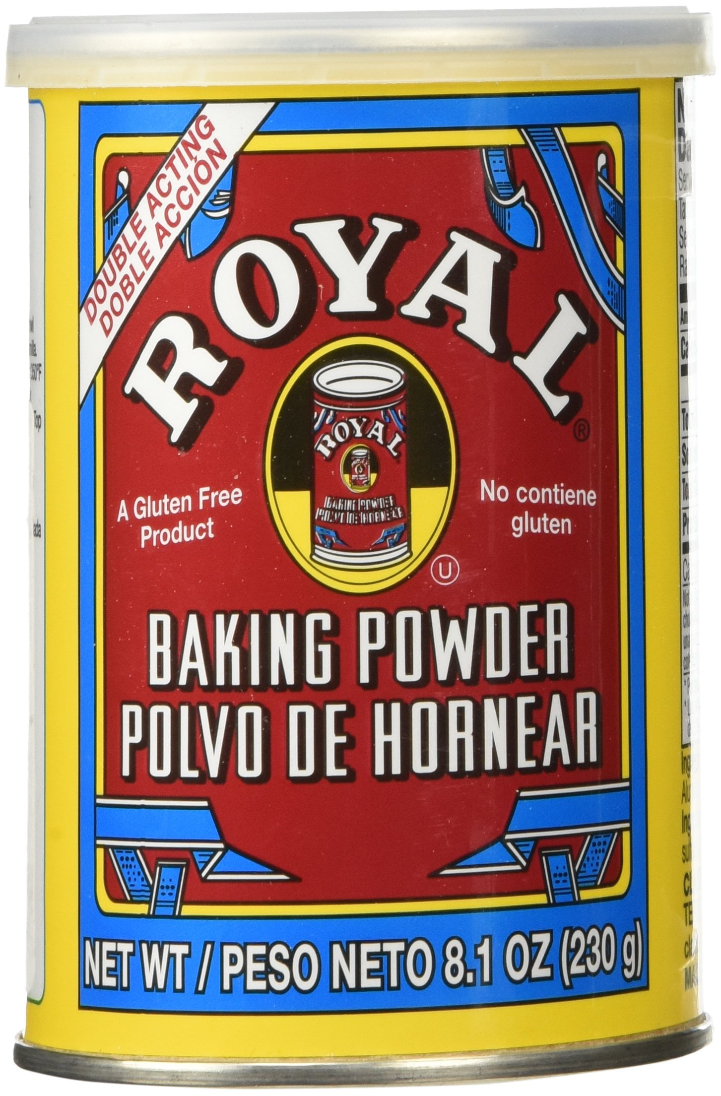 Royal Baking Powder Double Acting 8.1 OZ (Pack of 3) - Walmart.com