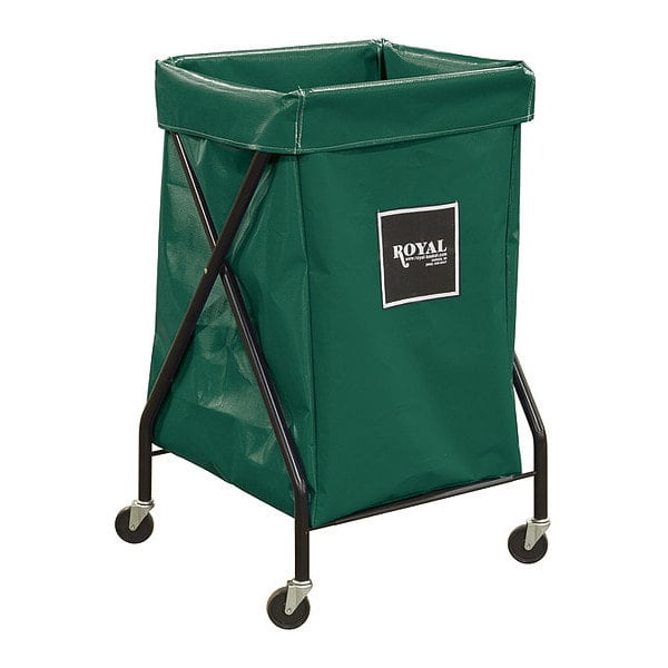 Royal Basket Trucks Hamper,35 1/2 in H,Green G06-EEX-XFA-3ONN - Walmart.com
