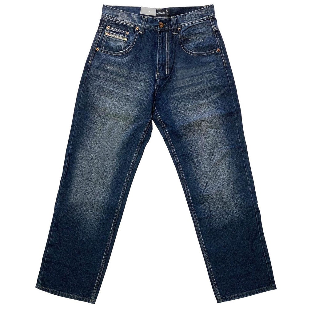 Royal Blue 8207 Men's Relaxed Loose Fit Jeans Blue Ink - Walmart.com