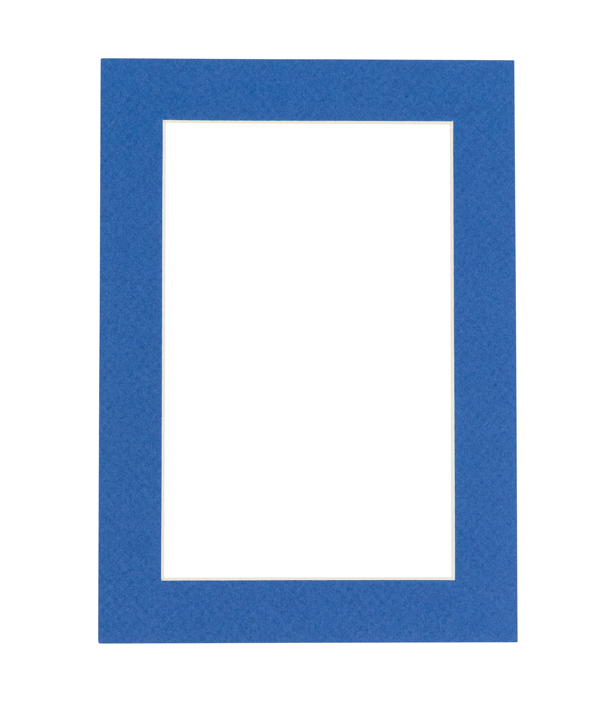 Royal Blue Acid Free 12x18 Picture Frame Mats with White Core Bevel Cut ...
