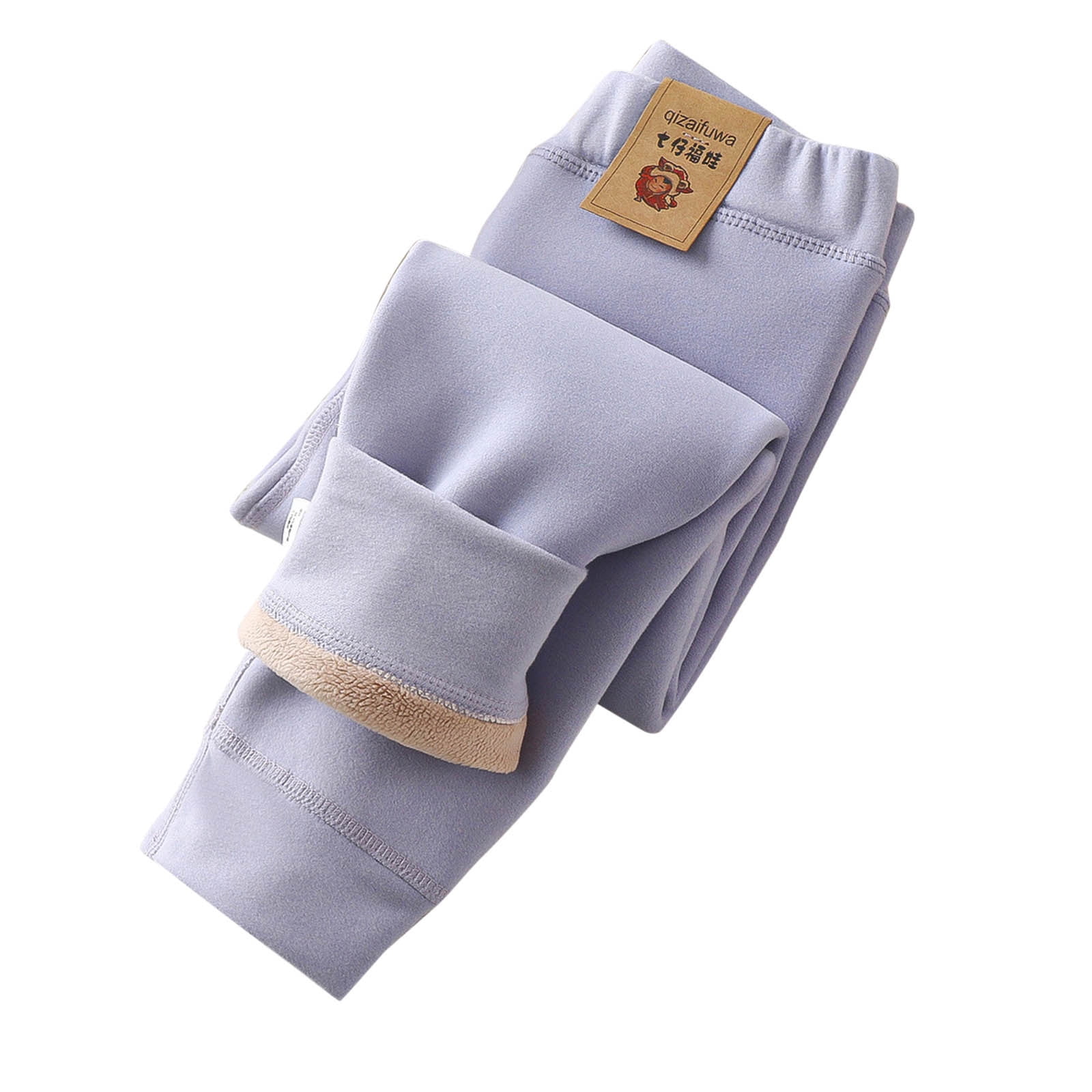 Royal Blue Baby Warm Thick Fuzzy Straight Leg Plain Long Leg Pantyhose ...