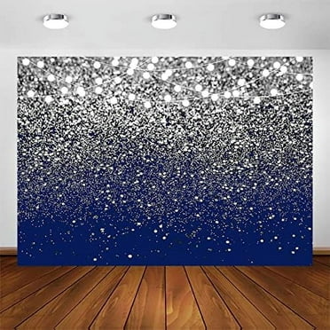 Metallic Silver Glitter Wall Backdrop - Ideal for Parties & Weddings ...