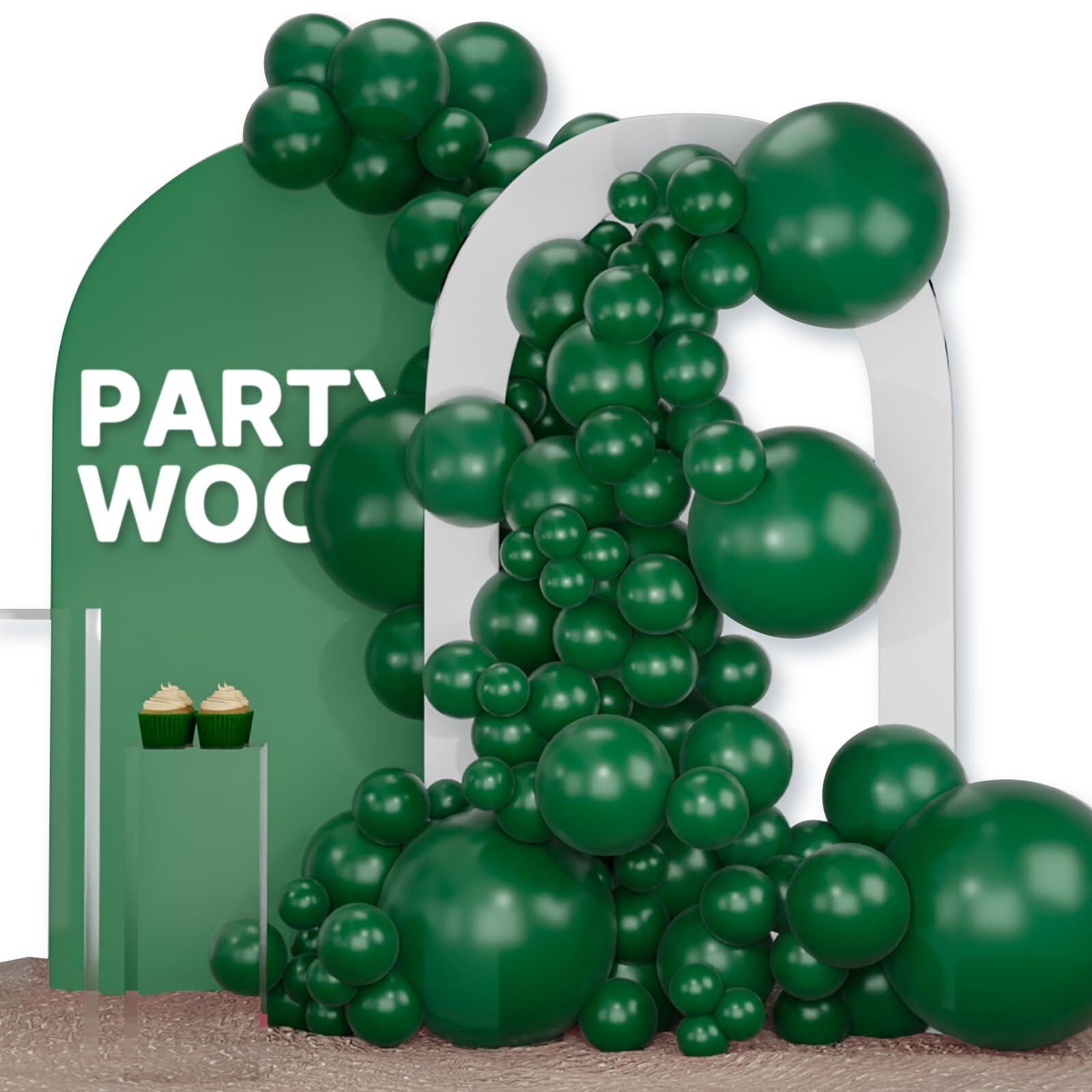 Royal Blue Balloons 120 pcs Different Sizes of 18 12 10 5 Inch Dark ...