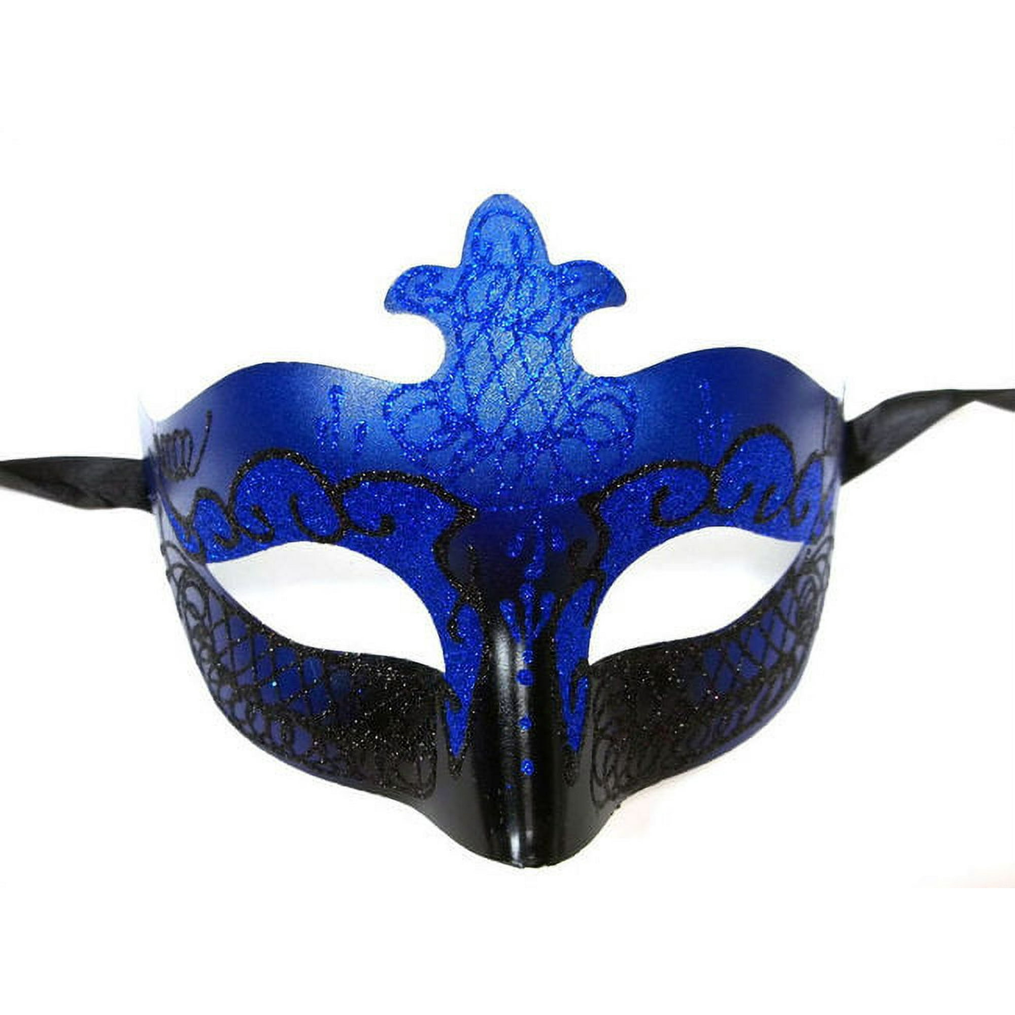 Royal Blue Masquerade Masks For Men