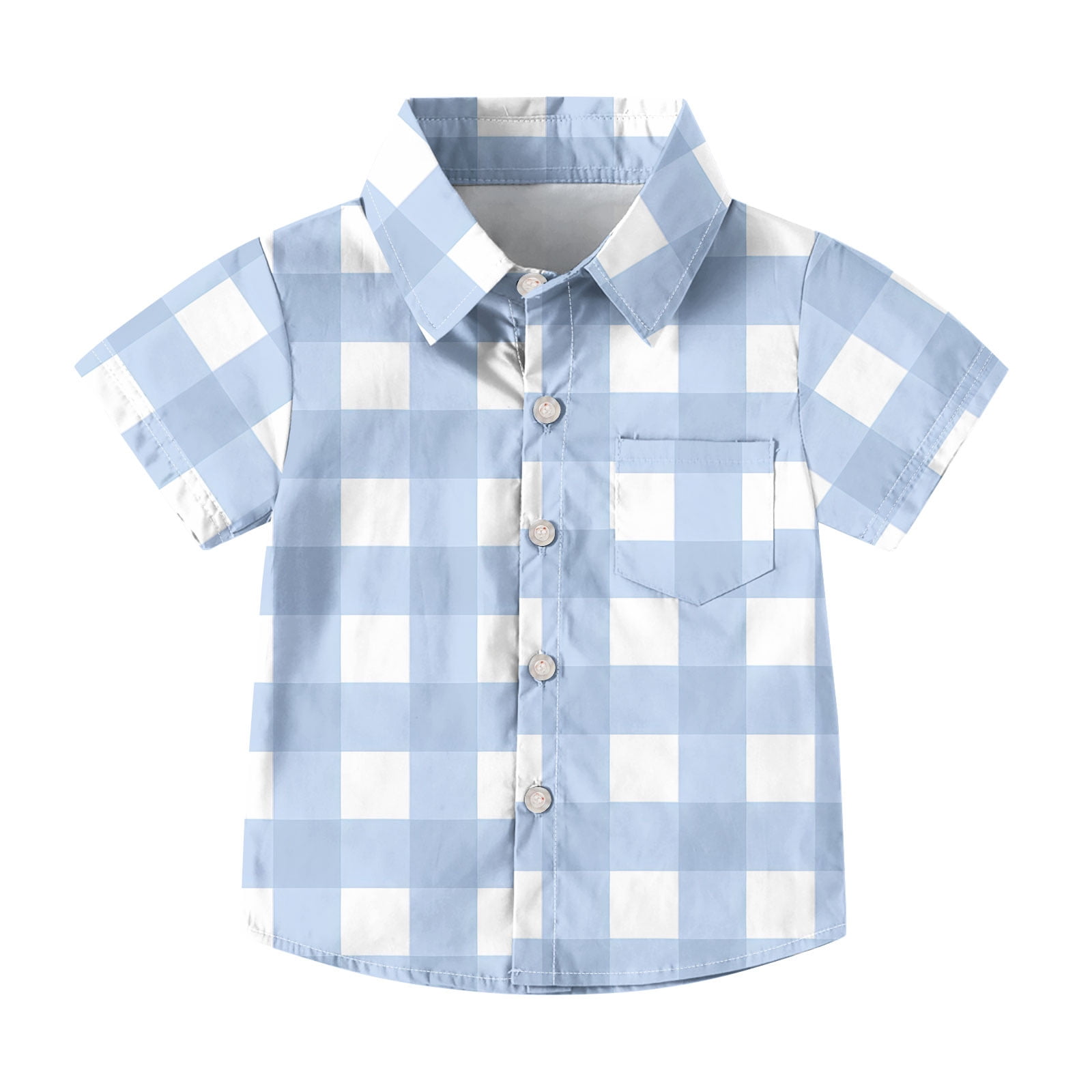 Royal Blue Boy Girl Short Sleeve Tops for Kids Girl Boy Winter Fall ...