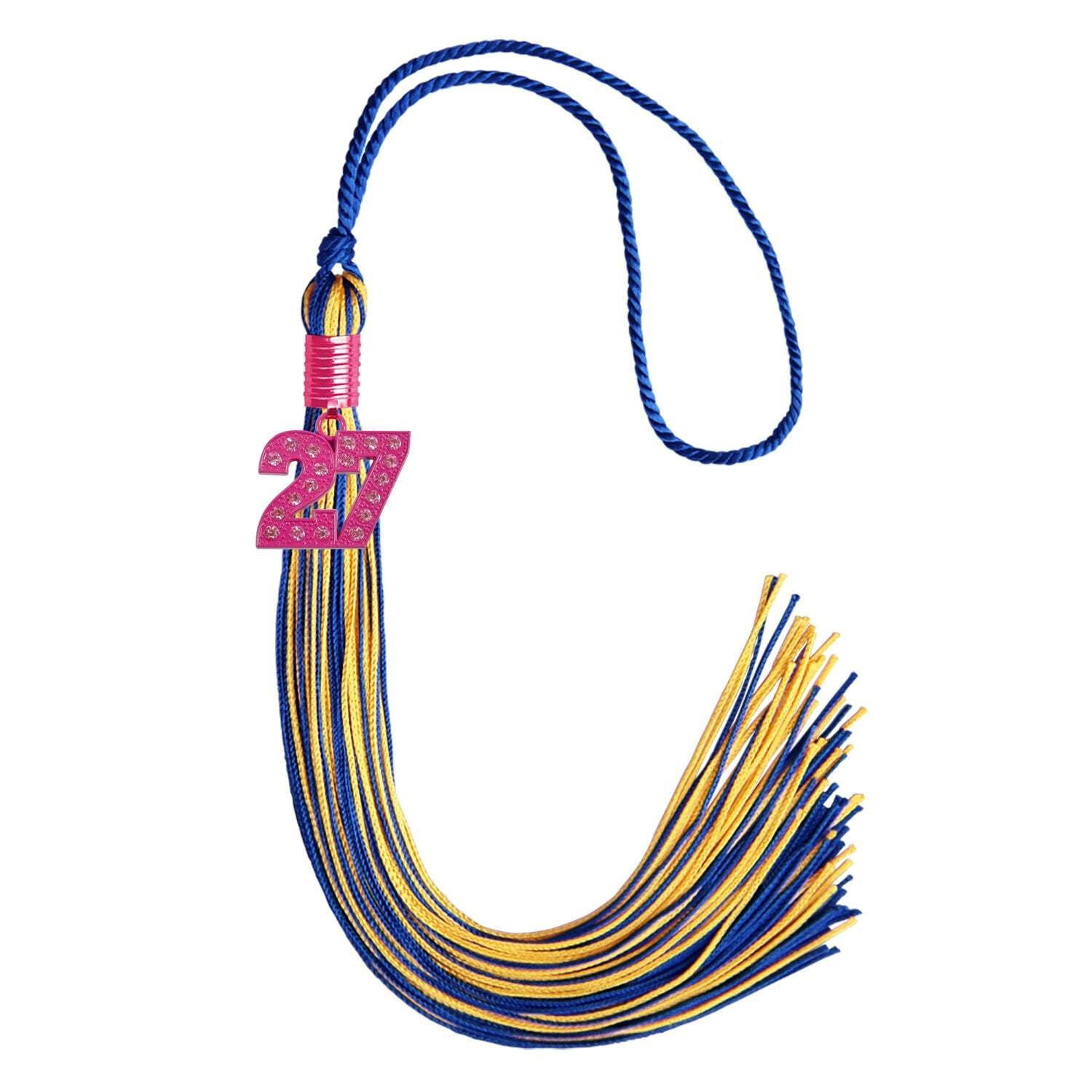 Endea Graduation Royal Blue/Gold Mixed Color Graduation Tassel with ...