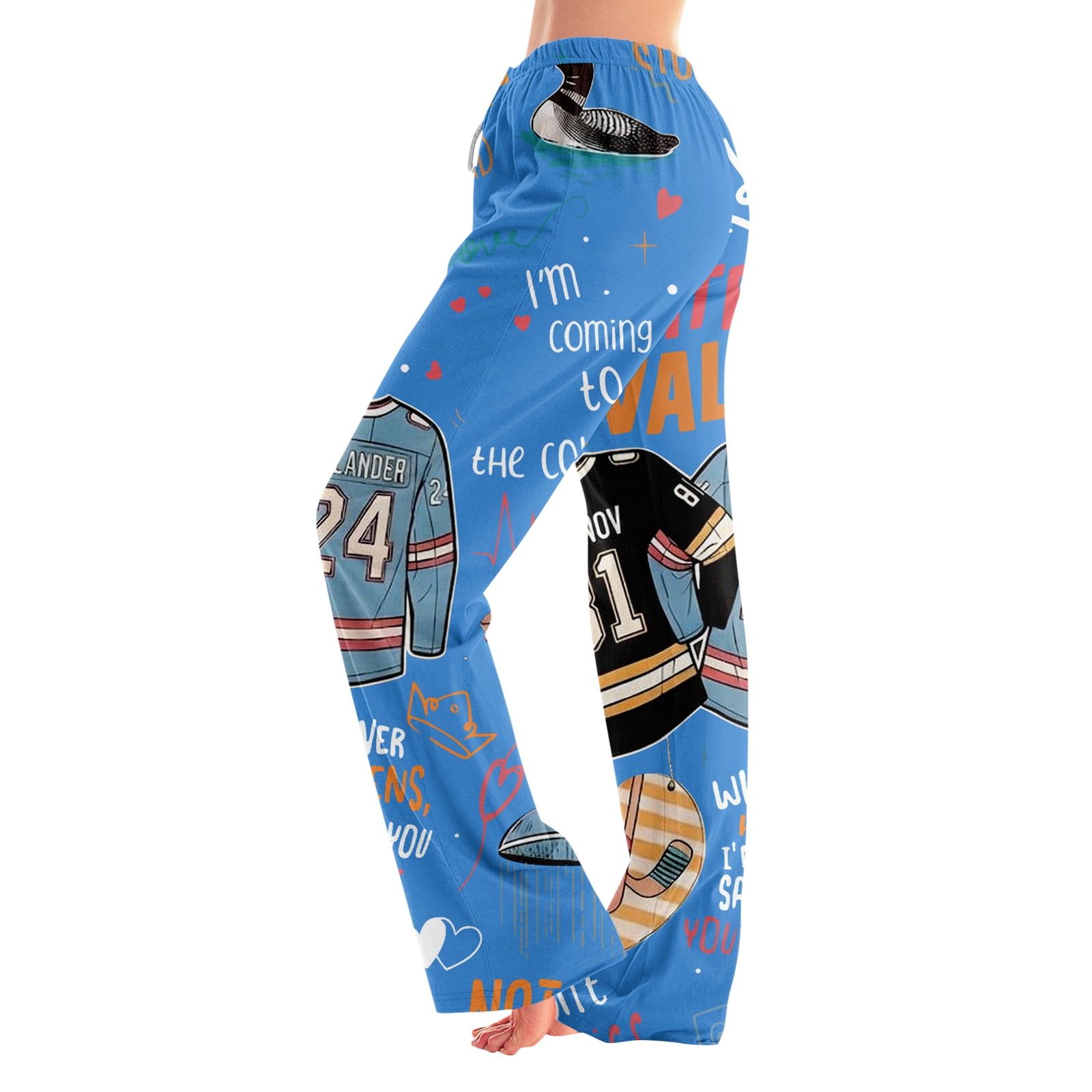 Royal Blue Heated Rivalry Mens Pajama Pants Lounge Boyfriends Pajama ...