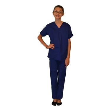 M&M Scrubs - Kids Scrubs Super Soft Children Scrub Set Kids Doctor ...