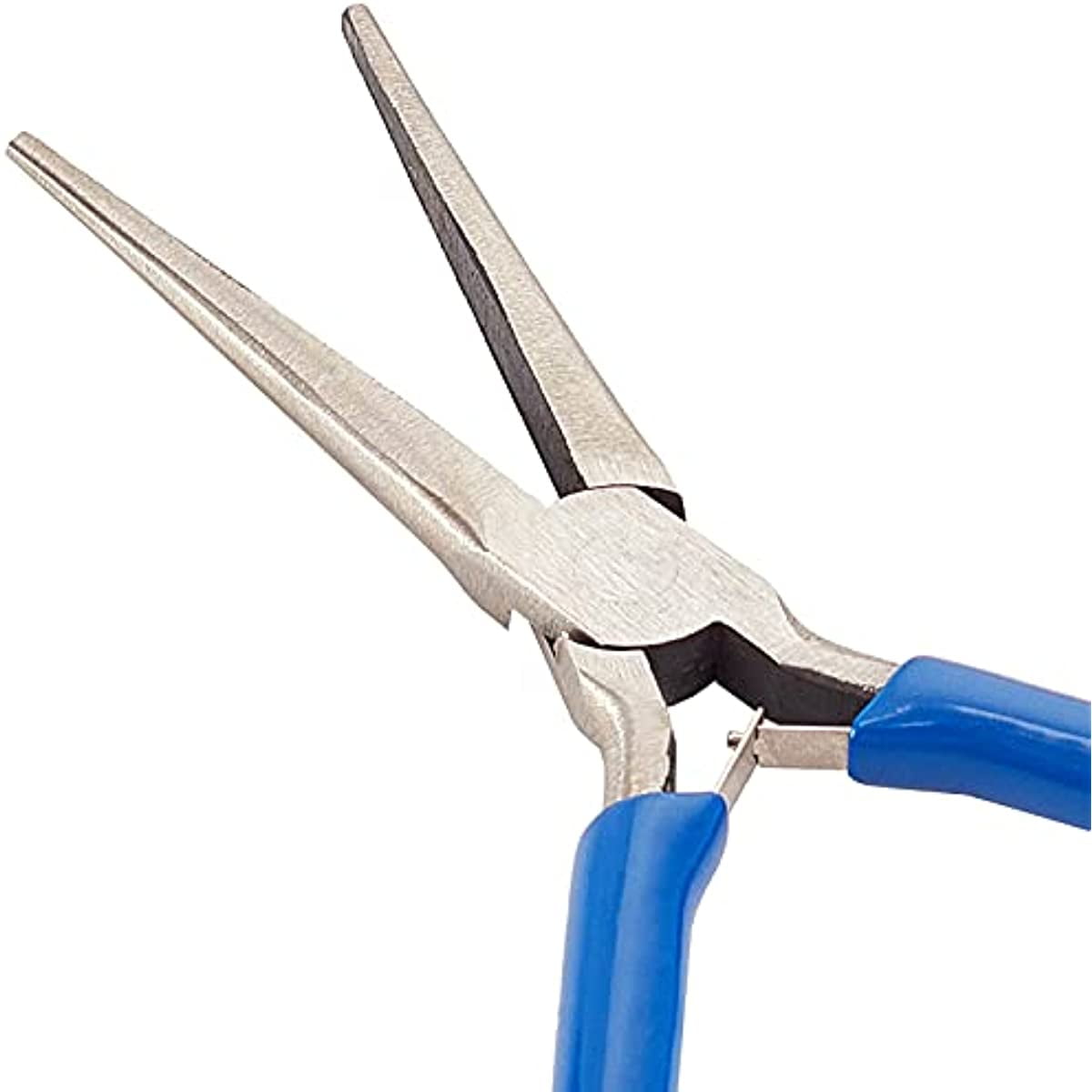 Royal Blue Long Chain Nose Pliers Wire Bending Wrapping Forming Tools ...