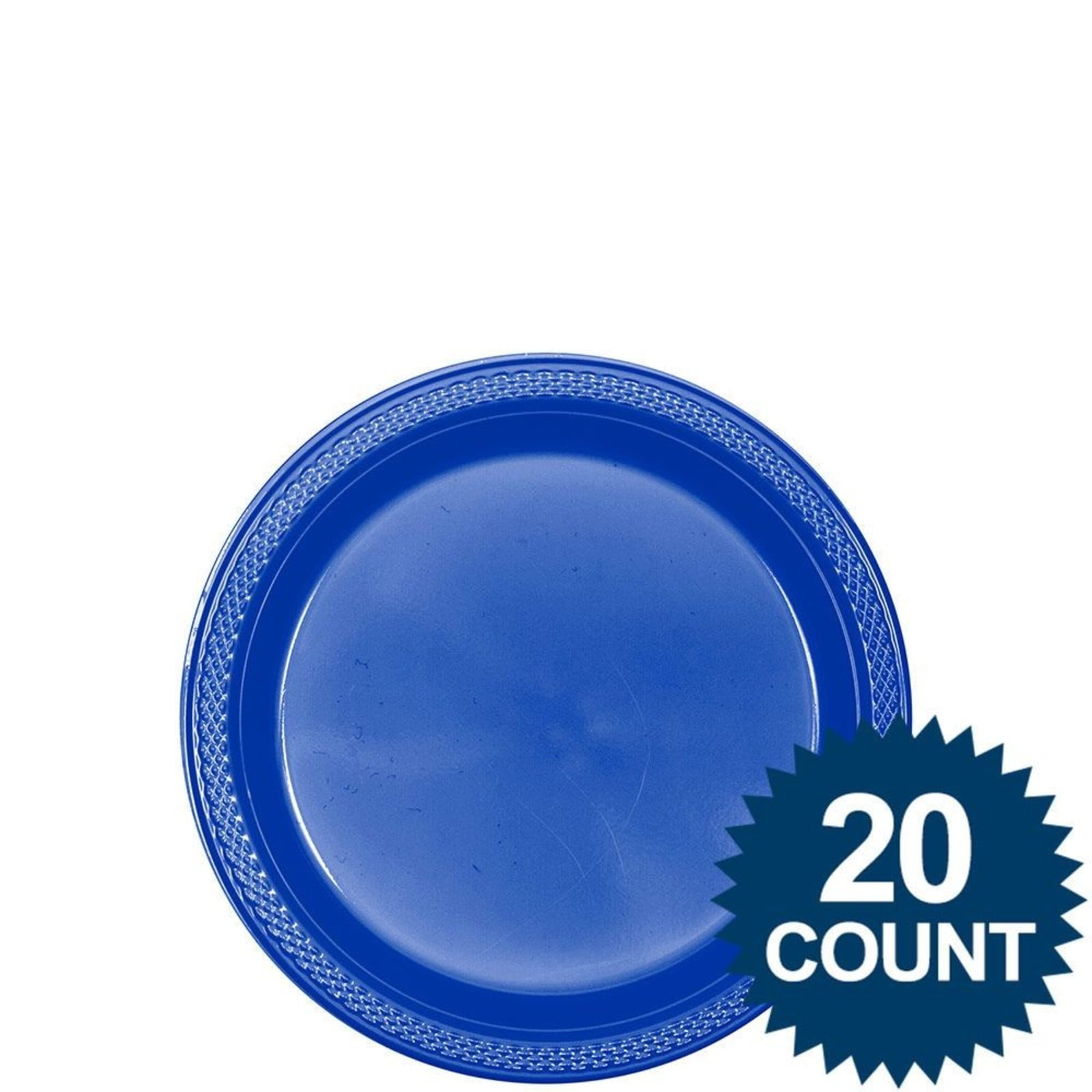 Marine Blue Plastic Dessert Plates - Walmart.com