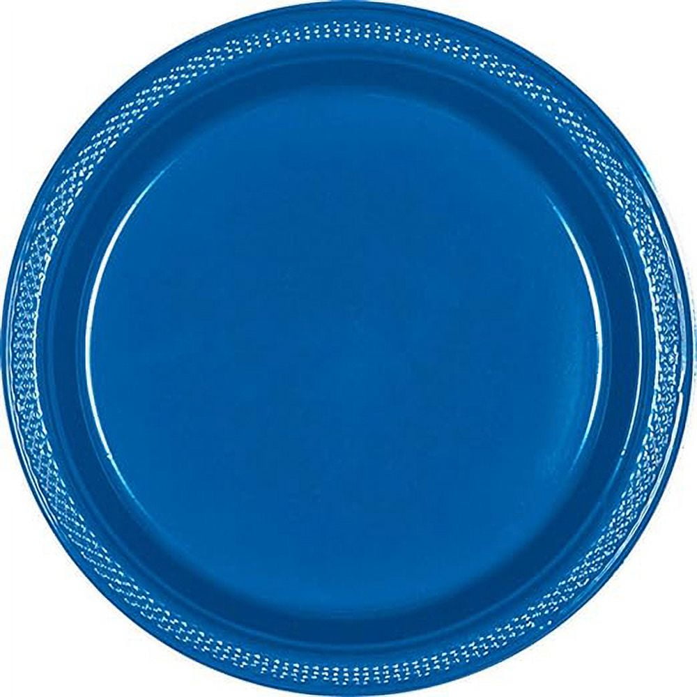 Royal Blue Plastic Plates - Walmart.com